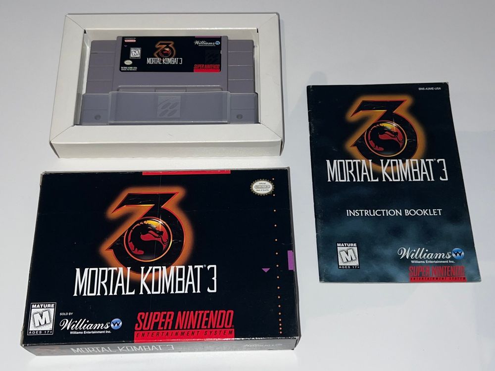 Super Nintendo (SNES) Spiel - Mortal Kombat 3 (OVP) [USA] | Kaufen auf ...