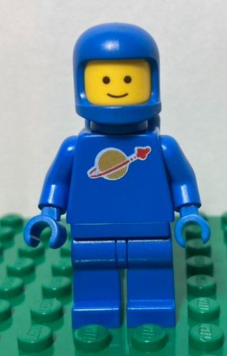 Lego Classic Space - Blue with Air Tanks Minifigur sp004 (Gebraucht) in ...