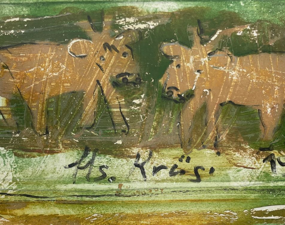 Hans Krüsi (1920-1995) Gemälde | Kaufen auf Ricardo
