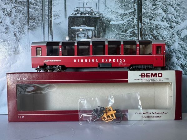 Bemo H0m; 3294 105 RhB B 2505 B-E Panoramawagen | Kaufen auf Ricardo