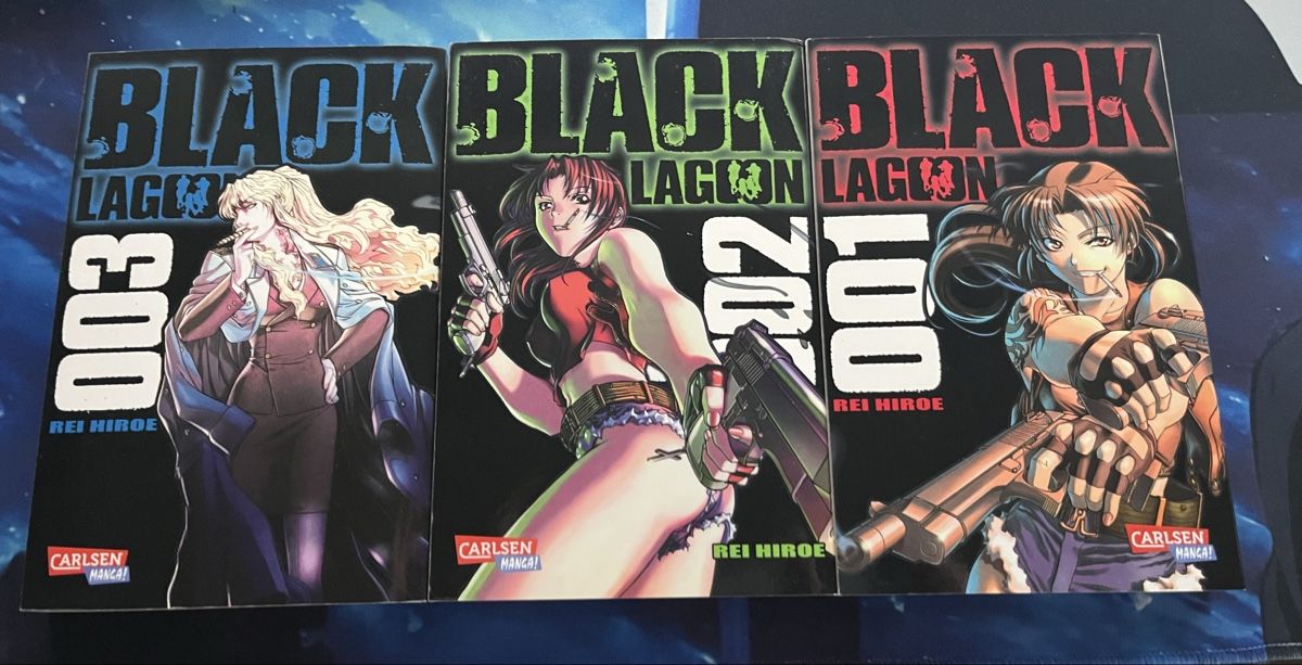 Black Lagoon Manga, Band 1-3 (Neu (gemäss Beschreibung)) in Biberist ...