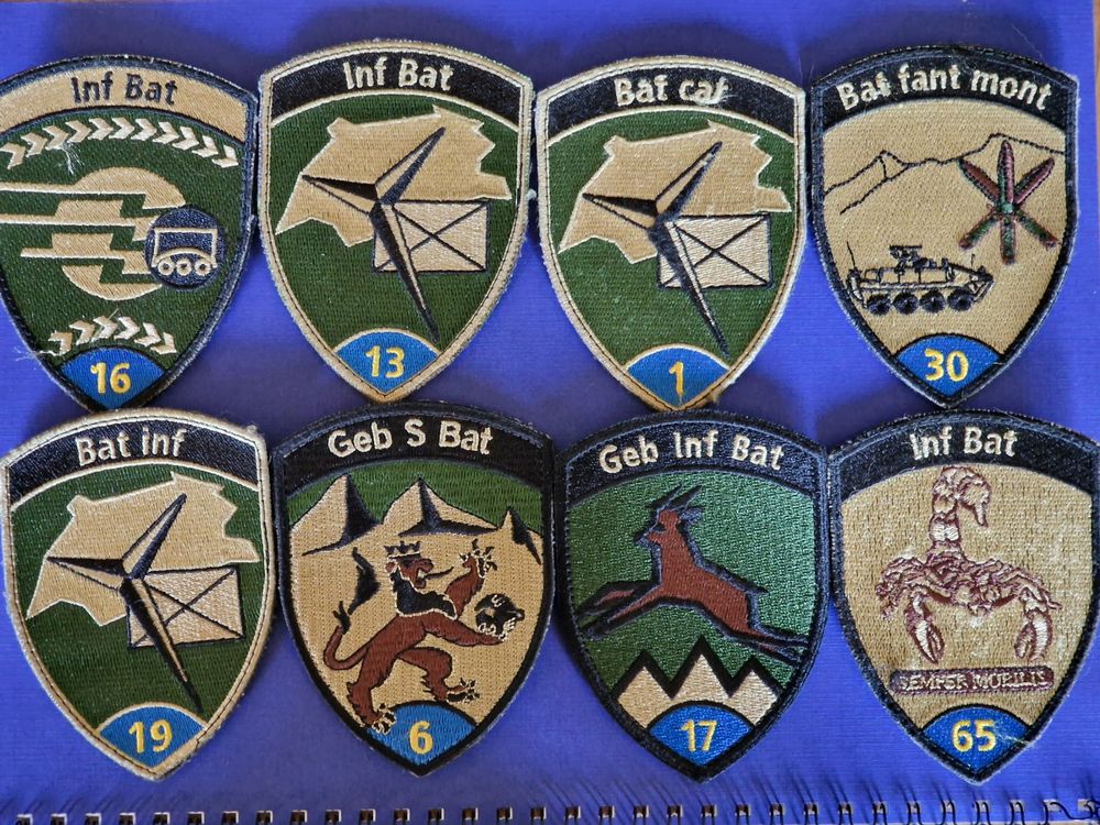 Infanterie Badge 8 Badges Blau Klett (Gebraucht) in Nyon für CHF 19 ...