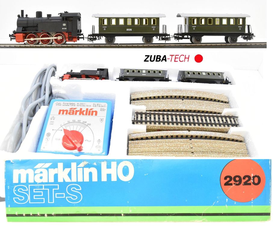 Märklin 2920 Startpackung DB H0 WS Analog mit OVP (Gebraucht) in St. Gallen für CHF 40 – mit ...
