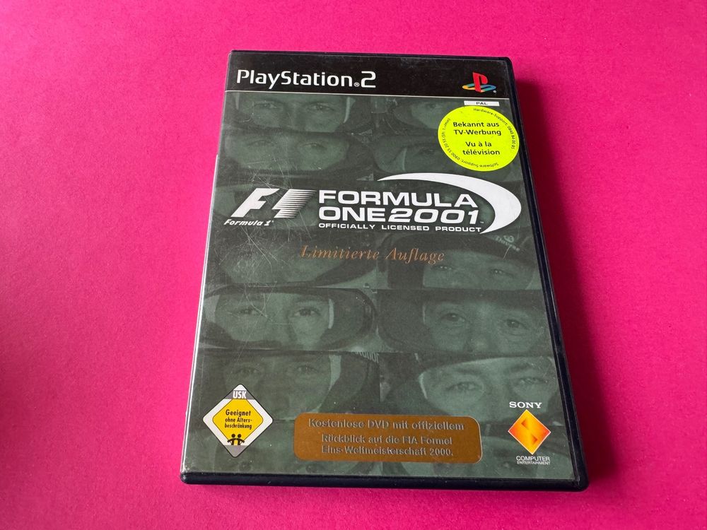 F1 FORMULA ONE 2001 LIMITIERTE AUFLAGE SPIEL FÜR PS2 | Kaufen auf Ricardo