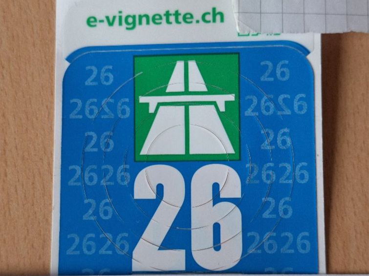 Autobahnvignette 2026 (Neu und originalverpackt) in Neuhaus SG für CHF ...