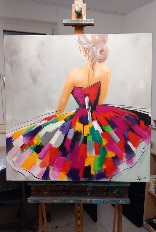 Original Gemälde, Acryl auf Leinwand, Unikat, 80 x 80 cm (Neu und originalverpackt) in Weiningen ...