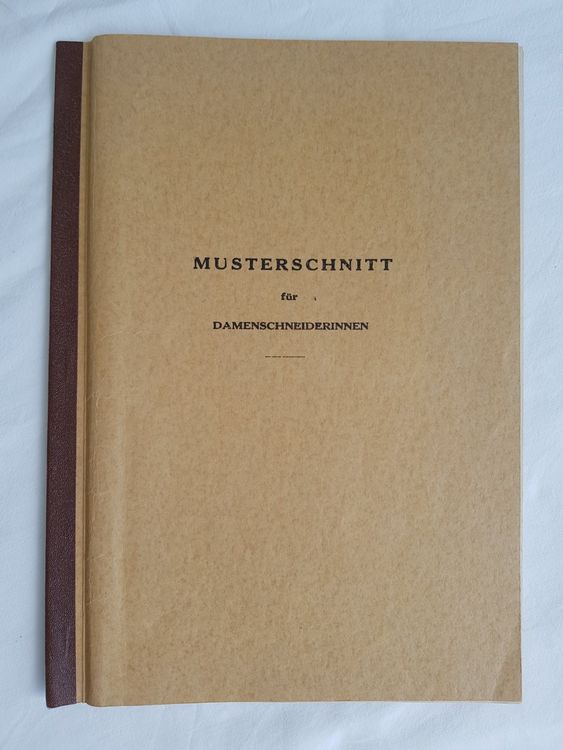Vintage Heft "Musterschnitt f. Damenschneiderinnen" (Gebraucht) in ...