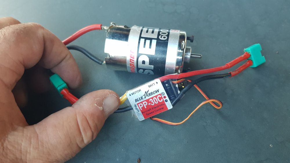 Antriebset Graupner Speed 600 BB mit Regler | Kaufen auf Ricardo