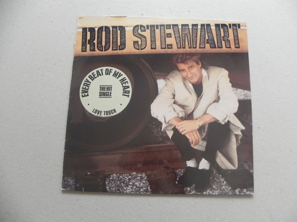 LP brit. Rock Pop Sänger Rod Stewart 1986 Love Touch (Gebraucht) in ...