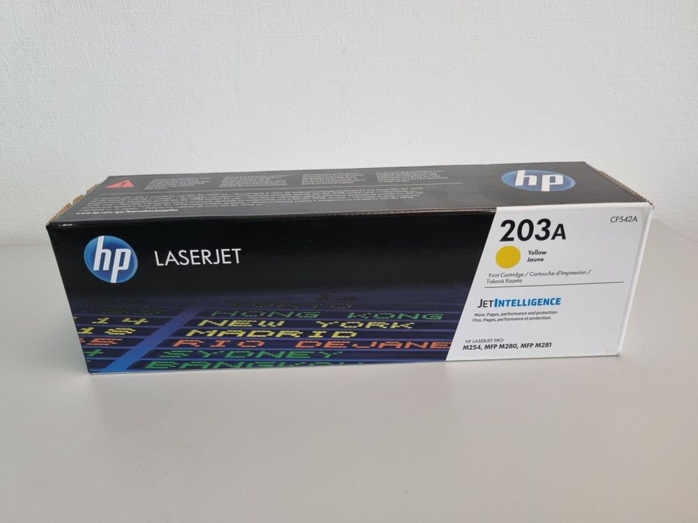 HP Laserjet 203A CF542A Yellow | Kaufen auf Ricardo