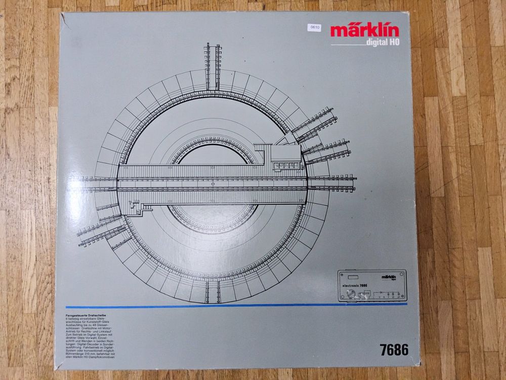 Märklin Digital Drehscheibe 7686 in OVP (Gebraucht) in Kriens für CHF ...