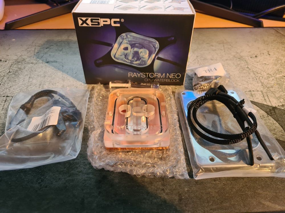 (KOPIE) XSPC RAYSTORM NEO WATERBLOCK AMD sTR4 | Kaufen auf Ricardo