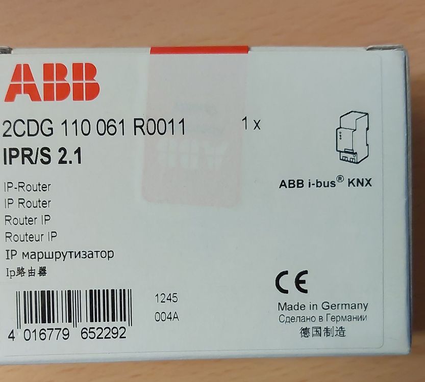 ABB IP Router KNX Neu OVP (Neu und originalverpackt) in Schönenberg ZH ...