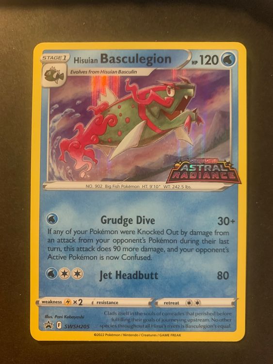 H.Basculegion swsh205 carte Pokémon (Neu (gemäss Beschreibung)) in La ...
