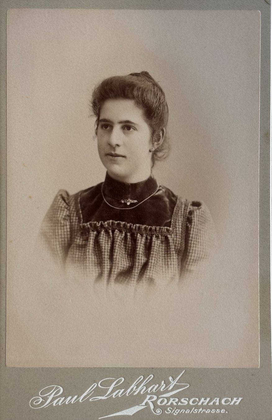 Kabinettfoto, Paul Labhart, Rorschach, Frau (Gebraucht) in Frauenfeld ...