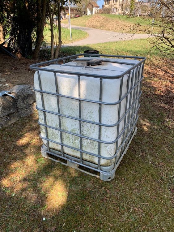 IBC Wassertank 1000l (Gebraucht) in Wittnau für CHF 2.5 – nur Abholung ...