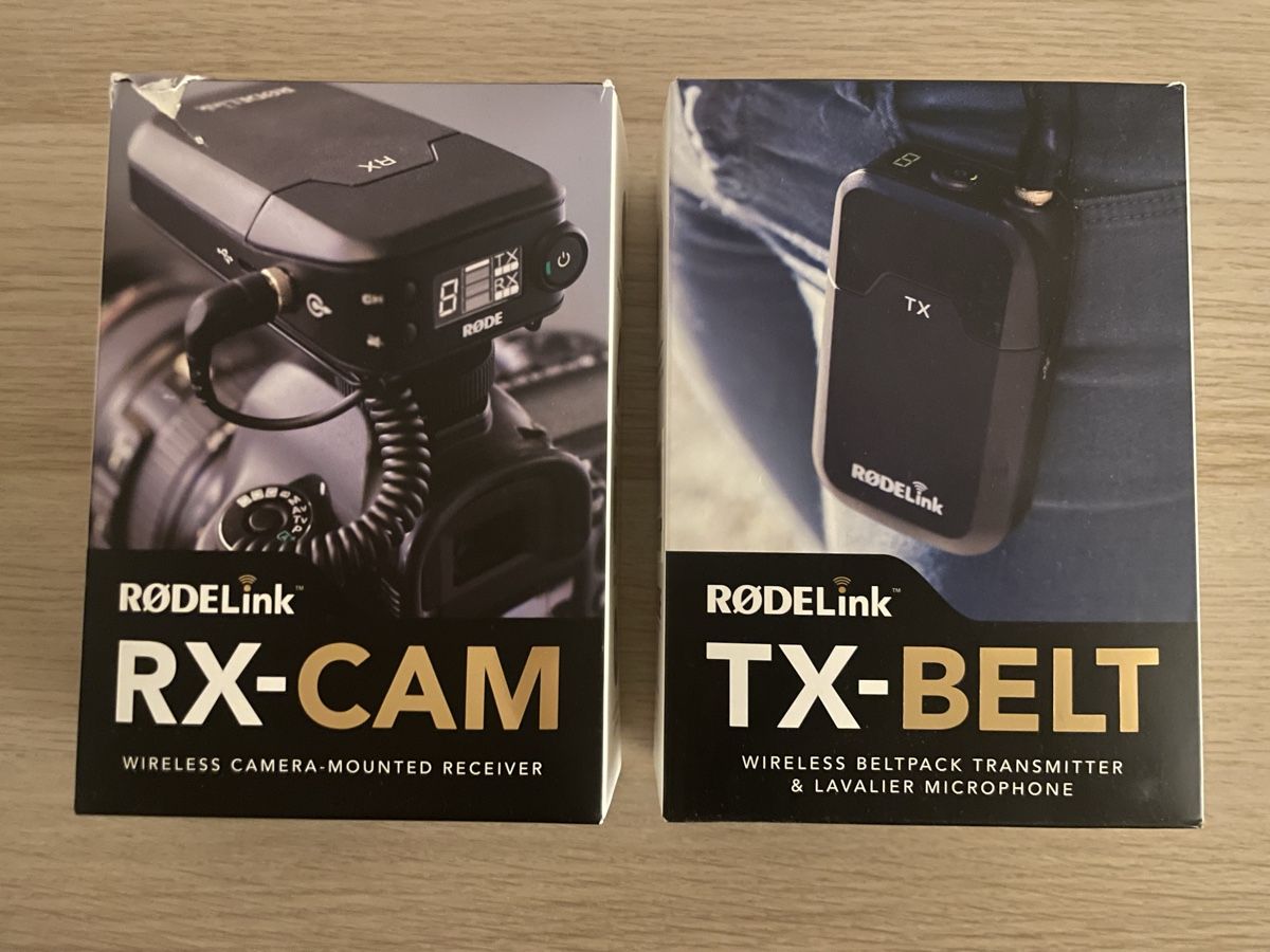 RODE Filmmaker Kit Funkmikrofon Set (RX-CAM, TX-BELT) (Neu (gemäss ...