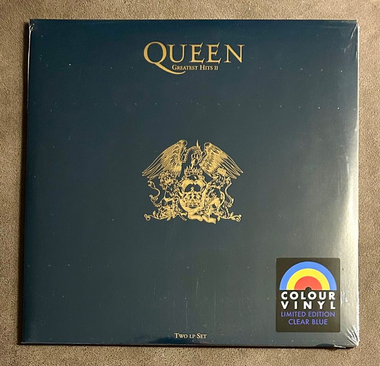 QUEEN „GREATEST HITS II“ LIMITED BLUE 2LP VINYL 2020 REISSUE (Neu und ...
