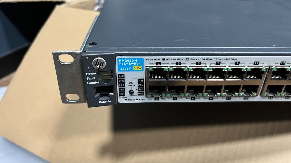 HP 2620-48 PoE Switch J9827A, generalüberholt, top Zustand (Gebraucht ...