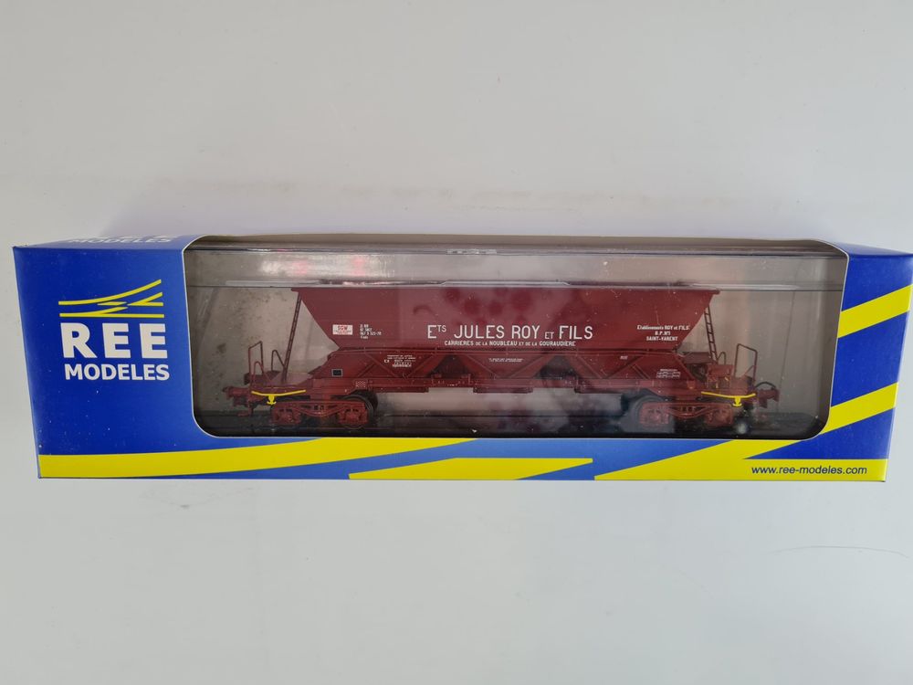 REE Modeles WB-115 Schüttgutwagen JULES ROY ET FILS H0 1:87 (Neu ...