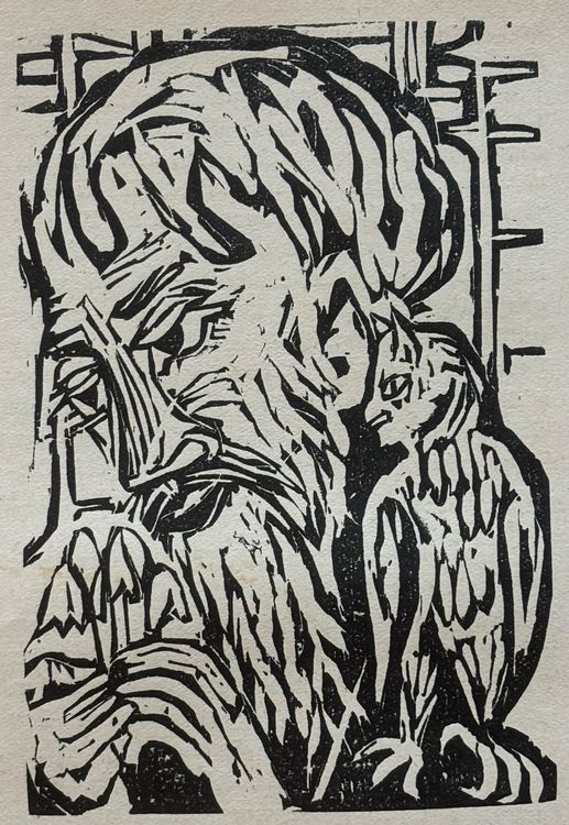 Ernst Ludwig Kirchner, Holzschnitt,1923, Expressionismus,TOP (Gebraucht) in Frauenfeld für CHF ...
