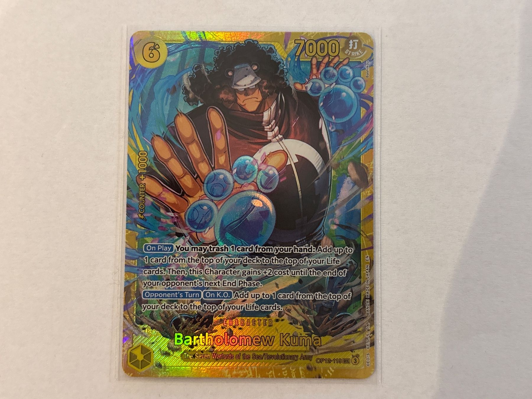 One Piece TCG CARD OP12-119 ENG (Neu (gemäss Beschreibung)) in Schaffhausen für CHF 21 – mit ...