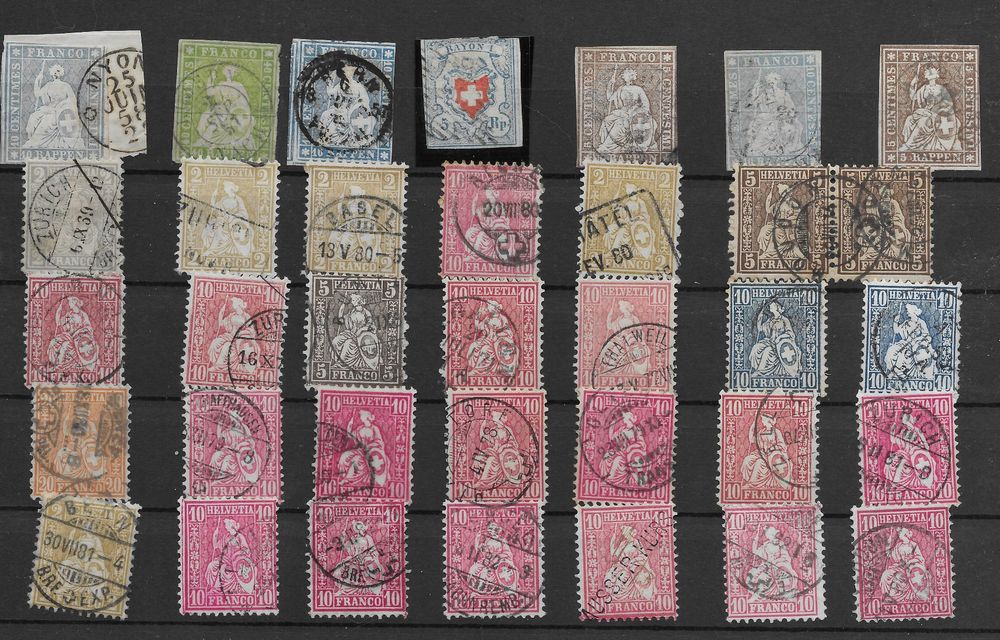 ALTSCHWEIZ AB RAYON TOP WERTE UND STEMPEL | Kaufen auf Ricardo