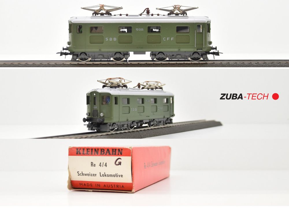 Kleinbahn E-Lok Re 4/4I der SBB, H0 GS Analog mit OVP (Gebraucht) in St. Gallen für CHF 50 – mit ...