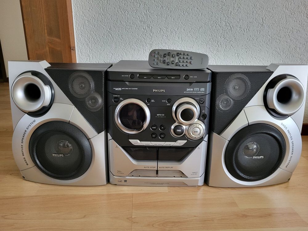 Stereoanlage Philips, FW M35 MP3 Mini Hi-Fi System (Gebraucht) in Brugg ...