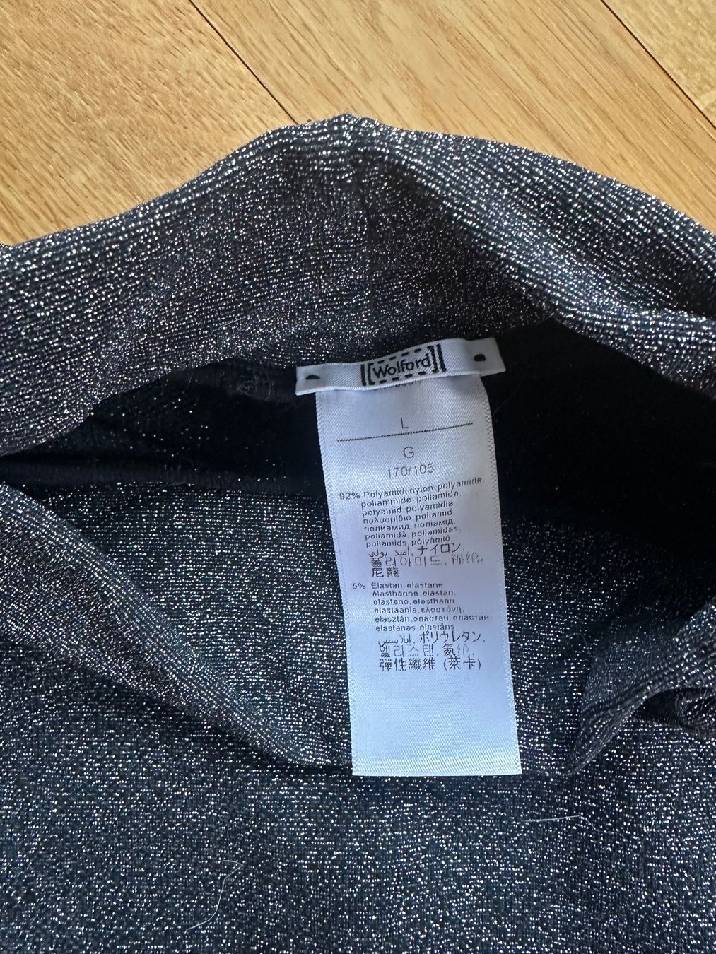 Wolford Shirt, Grösse L, Top Zustand, Glitzer-Effekt (Neu (gemäss ...