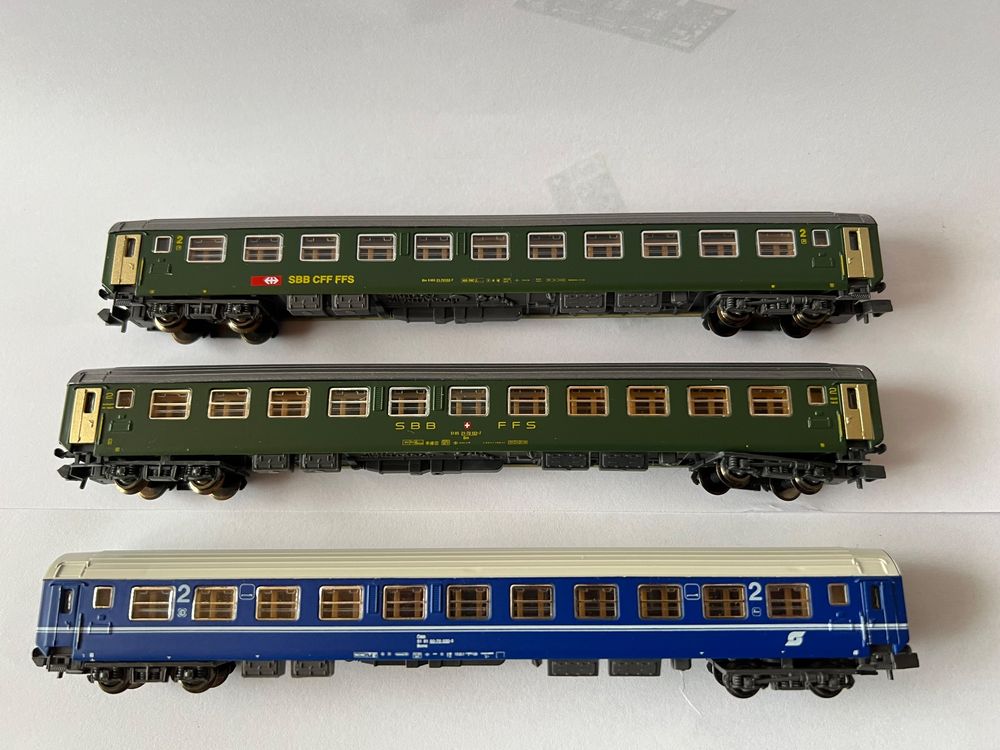 Kato / Hobbytrain RIC Wagen Spur N (Gebraucht) in Weinfelden für CHF 46 ...