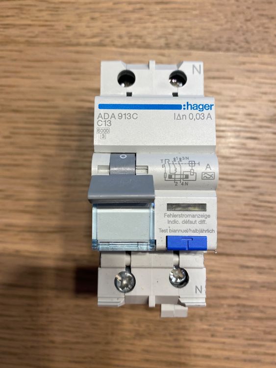 FI-LS 13A 30mA Hager (Gebraucht) in Boll für CHF 30 – mit Lieferung auf ...