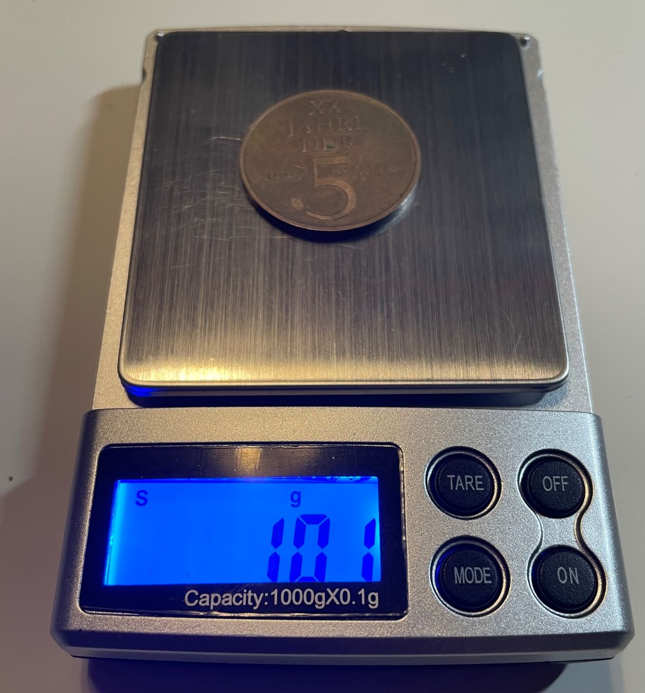 DDR 5 Mark Münze 1969 - XX Jahre DDR - Top Zustand! XF-40 (Gebraucht ...