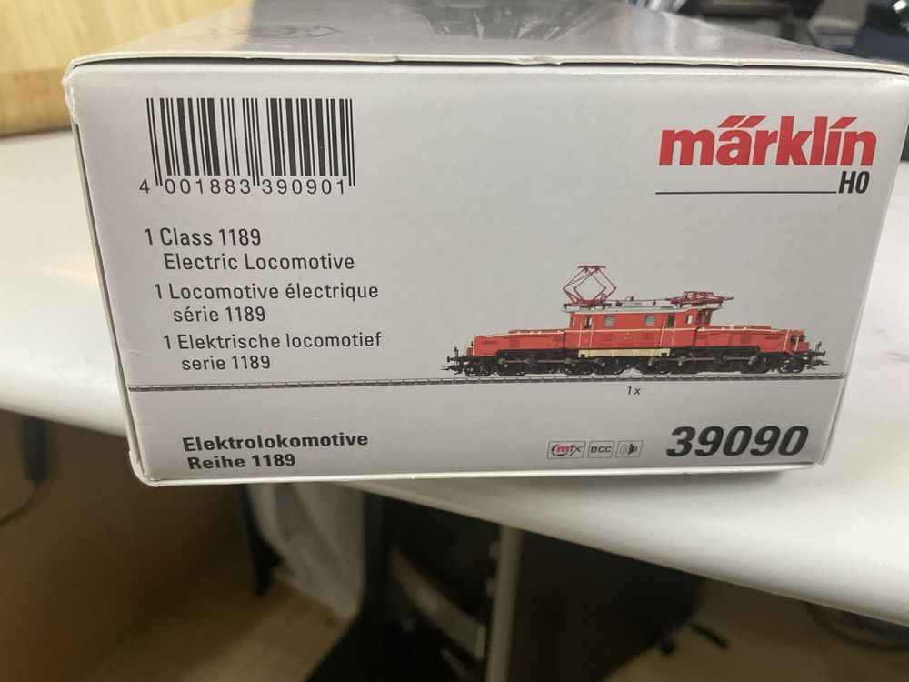 Märklin 39090 Elektrolok Reihe 1189, NEU, Sound, mfx, OVP (Neu und ...