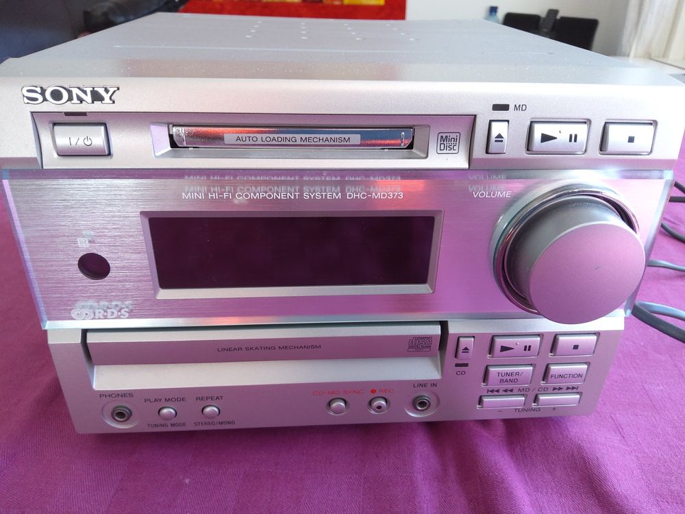 Sony Mini Hi-Fi system DHC - MD 373 (Gebraucht) in Wald ZH für CHF 39 ...
