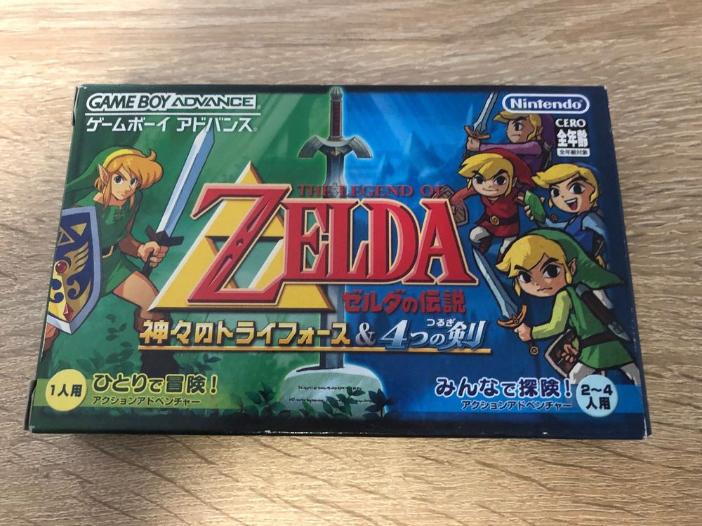 The Legend of Zelda - Game Boy Advance Japan Spiel (Gebraucht) in Gasel ...