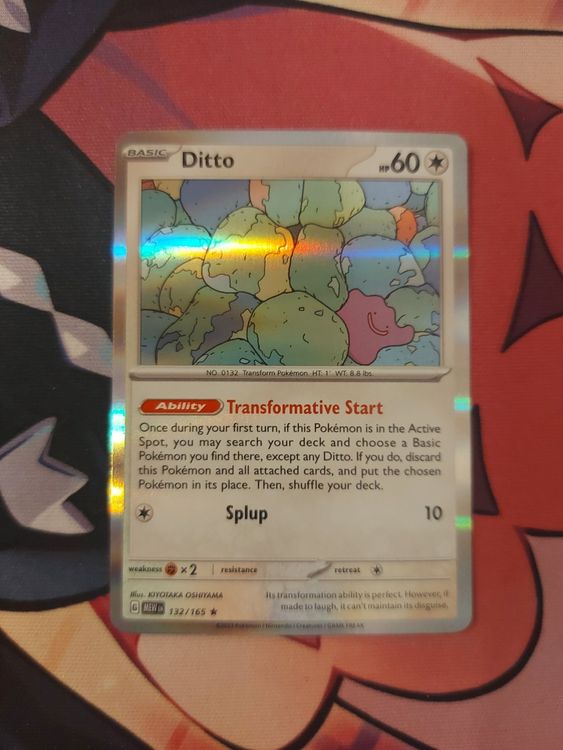 Ditto HOLO 132/165 MEW EN | Kaufen auf Ricardo