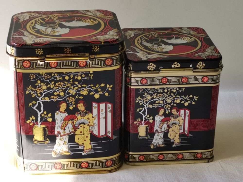 Zwei Vintage Teedosen (Gebraucht) in für CHF 15 – mit Lieferung auf ...