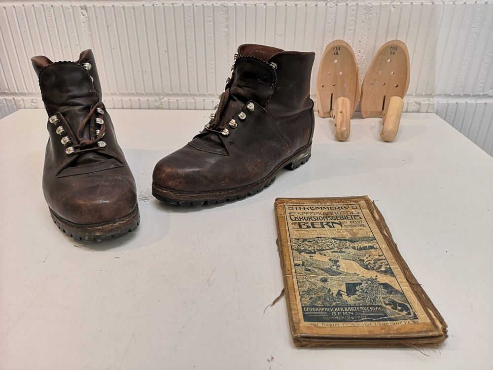 Alte Wanderschuhe Bergschuhe MONTI Gr.44 | Kaufen auf Ricardo