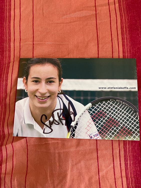Autogrammkarte Stefania Boffa handsigniert (Gebraucht) in Rüschlikon ...