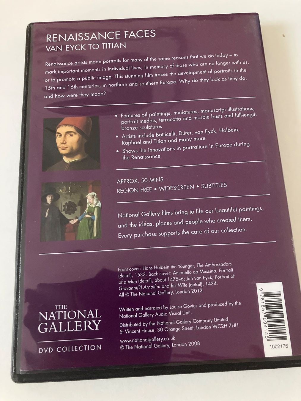 Renaissance Faces Van Eyck to Titian (DVD) National Gallery (Gebraucht ...
