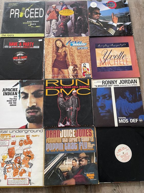 Rap Sammlung 90 Stk / Alben und Maxis (Gebraucht) in Dagmersellen für ...