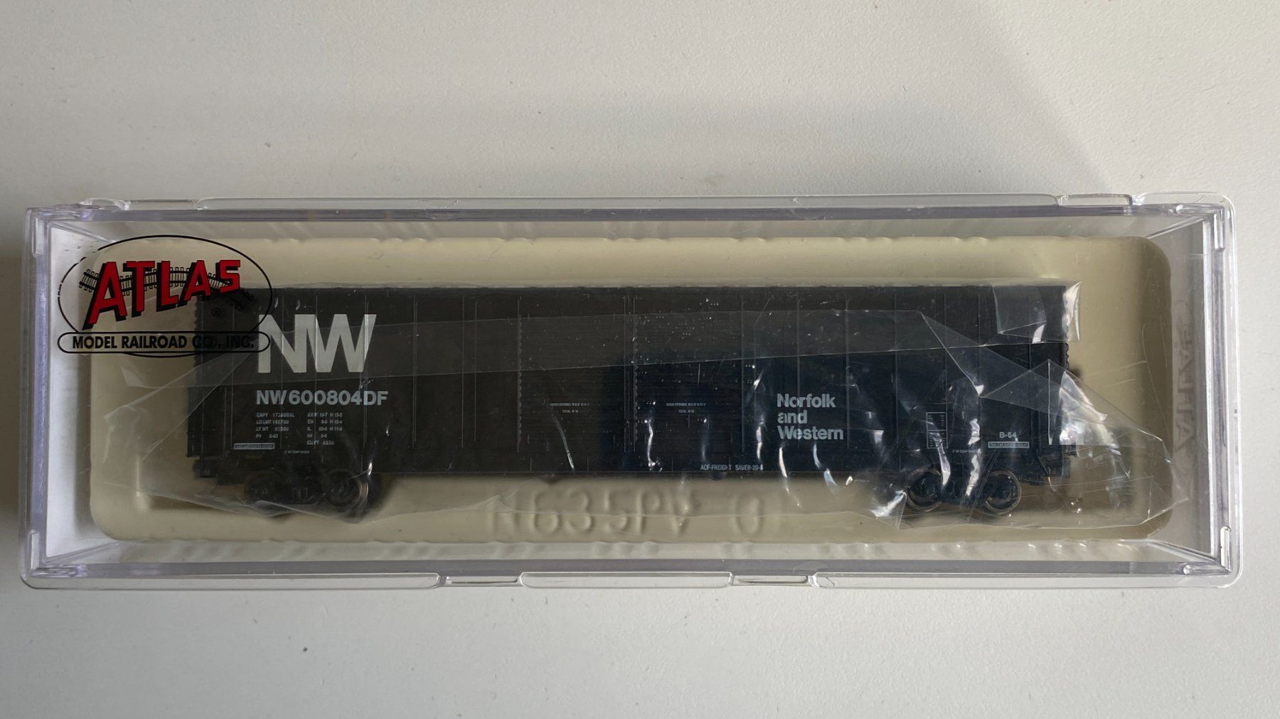 ATLAS Model 36841 US Norfolk & Western 600804 BoxCar 60' N (Neu und ...
