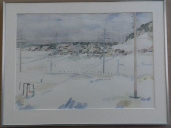 Aquarell von H. Kohler 1987 (ID 3986) (Gebraucht) in Gelterfingen für CHF 20 – mit Lieferung auf ...
