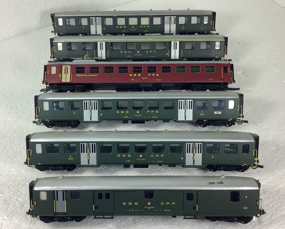 Liliput SBBB Leichtstahl - Wagen Epoche lll / lV, H0, DC | Kaufen auf Ricardo