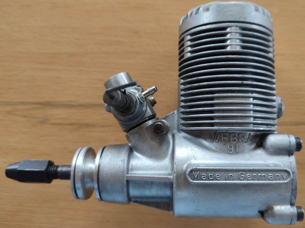 Modellmotor Webra 91 15ccm 2 Takter Kraftpaket super Zustand | Comprare ...