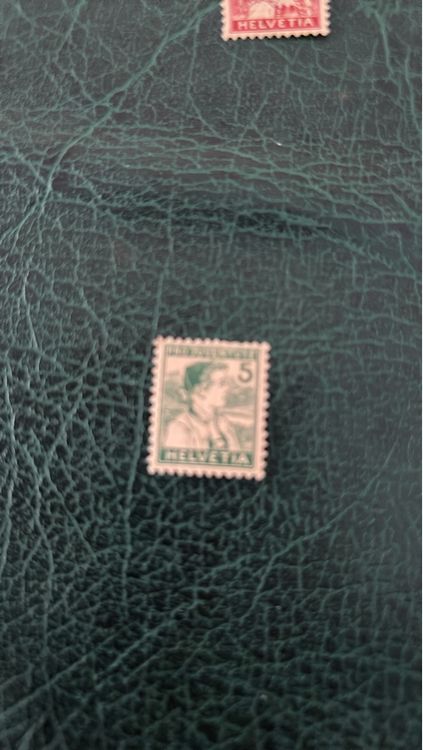 Seltene Schweizer Briefmarke 5Rp. Helvetia (Gebraucht) in Spiez für CHF 2 – mit Lieferung auf ...