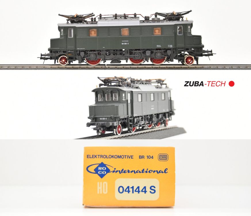 Roco 04144S E-Lok BR 104 DB H0 GS Analog mit OVP (Gebraucht) in St. Gallen für CHF 5 – mit ...