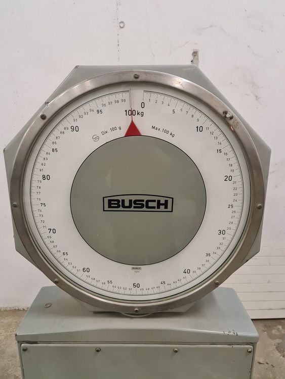 10. Grosse mobile BUSCH Waage bis 100Kg ab 1.- (Gebraucht) in für CHF ...