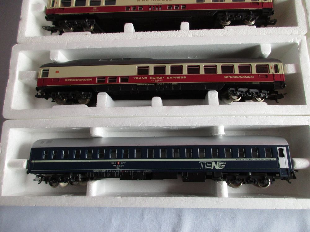 Lima HO/GS 8 Stk. Personenzugwagen verschiedene in OVP (151) (Gebraucht ...